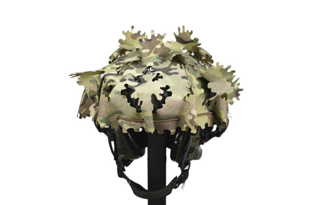 Helmet Camouflage Net - DEFTEX - Defence Textile