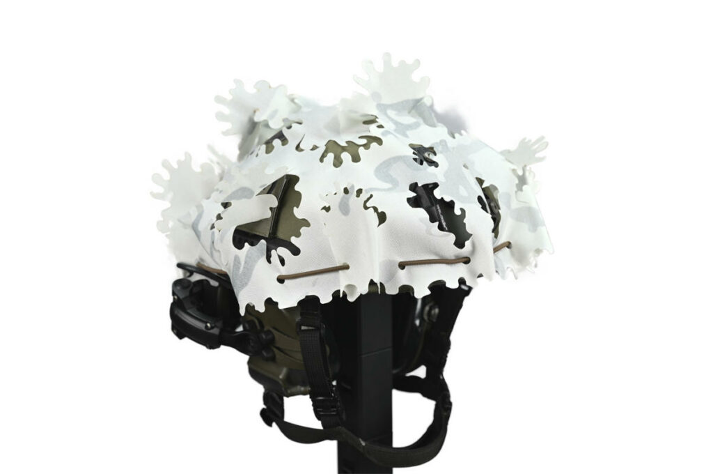 Helmet Camouflage Net - DEFTEX - Defence Textile