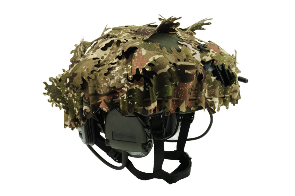 Helmet Camouflage Net - DEFTEX - Defence Textile